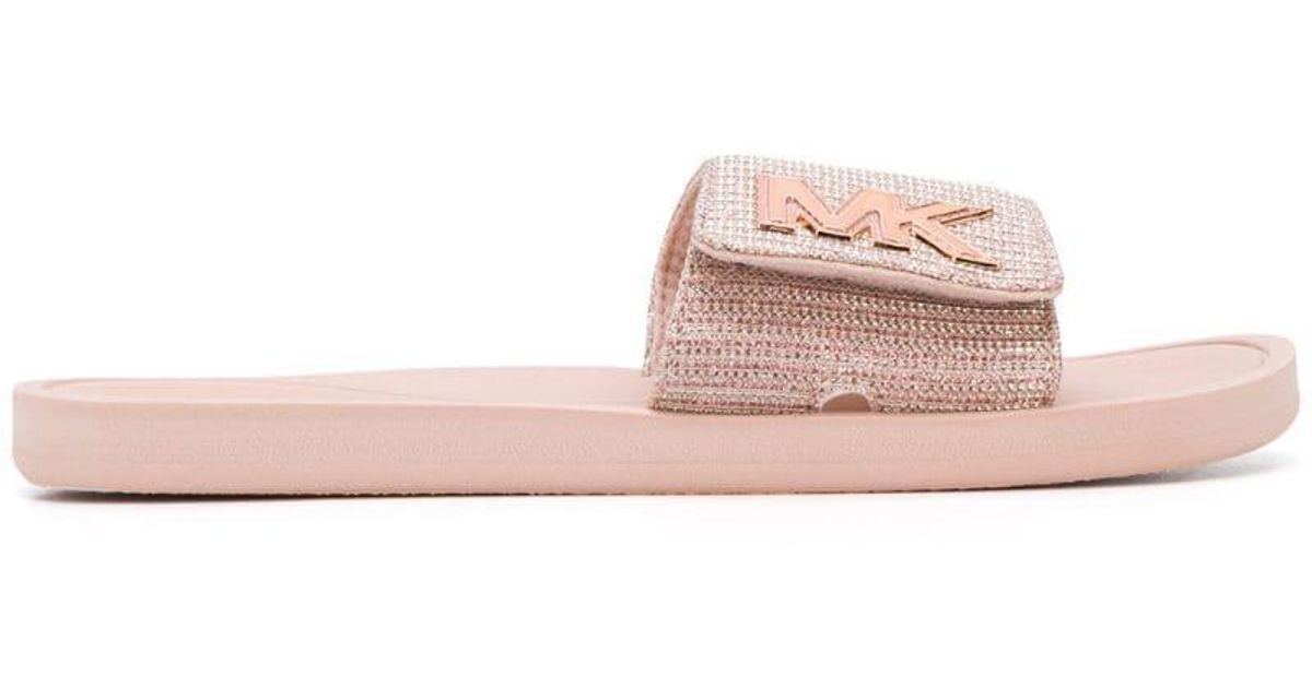 MICHAEL Michael Kors Mk Slippers in het Roze | Lyst NL