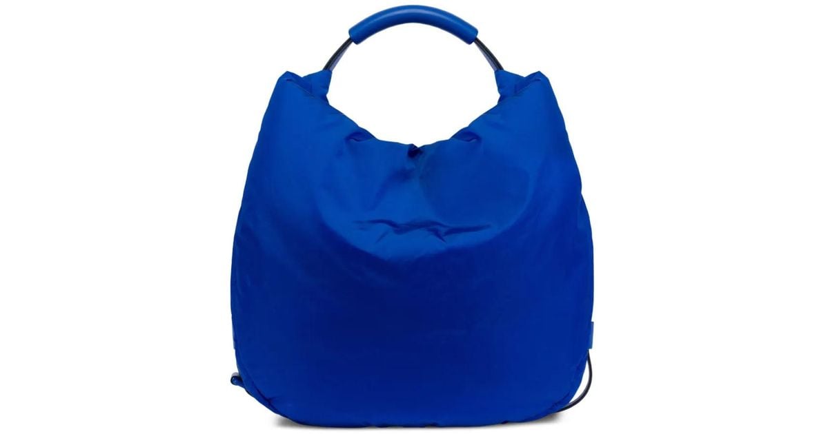 Moschino Logo-Lettering Shoulder Bag in Blue | Lyst UK