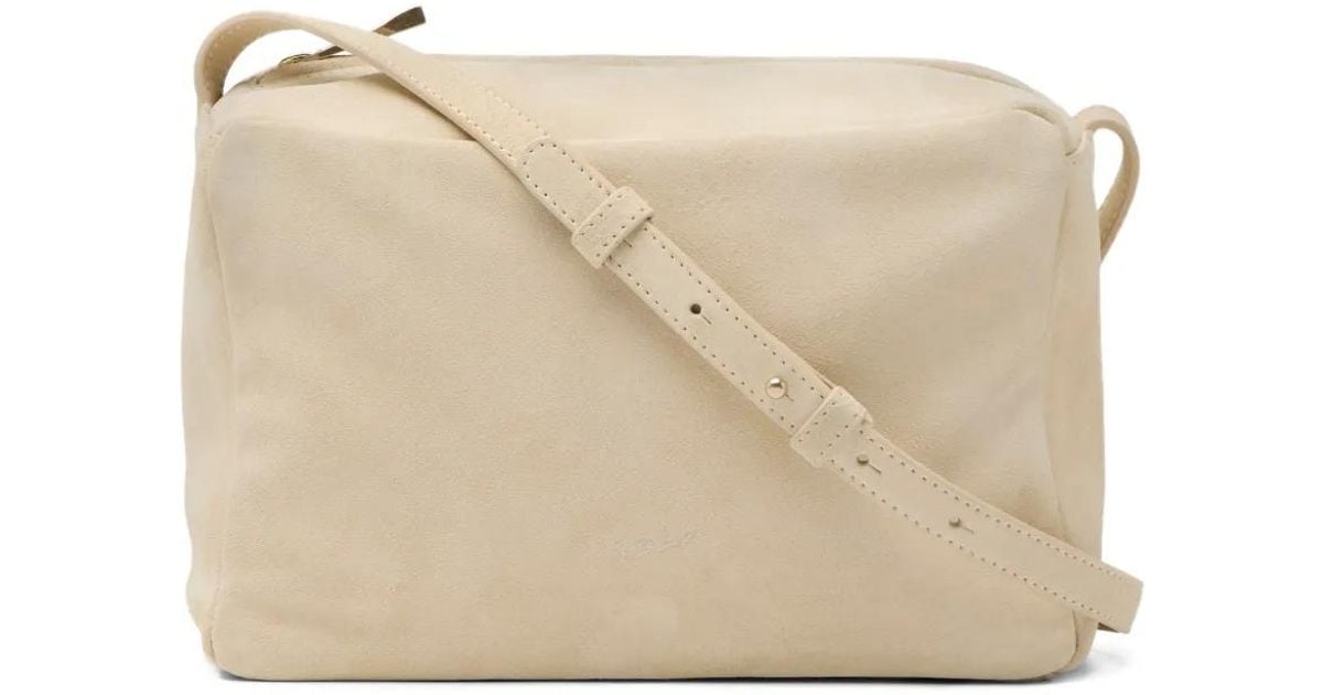 Marsèll Panetto Adjustable-Strap Shoulder Bag in Natural | Lyst UK