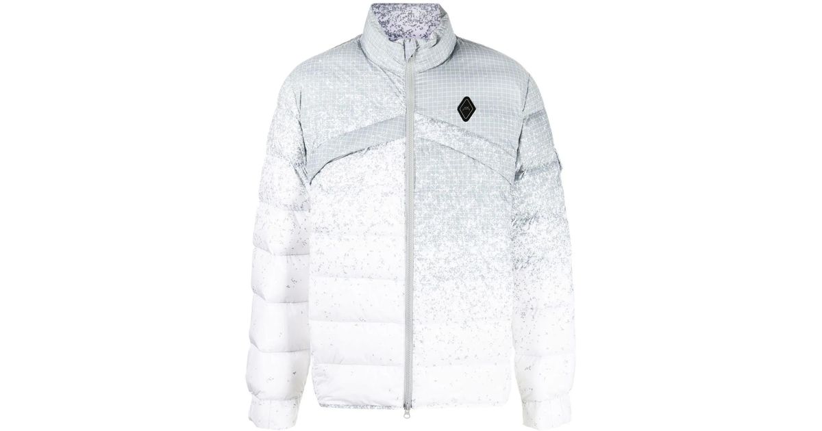 A_COLD_WALL* * - Logo Printed Padded Jacket in White for Men | Lyst UK