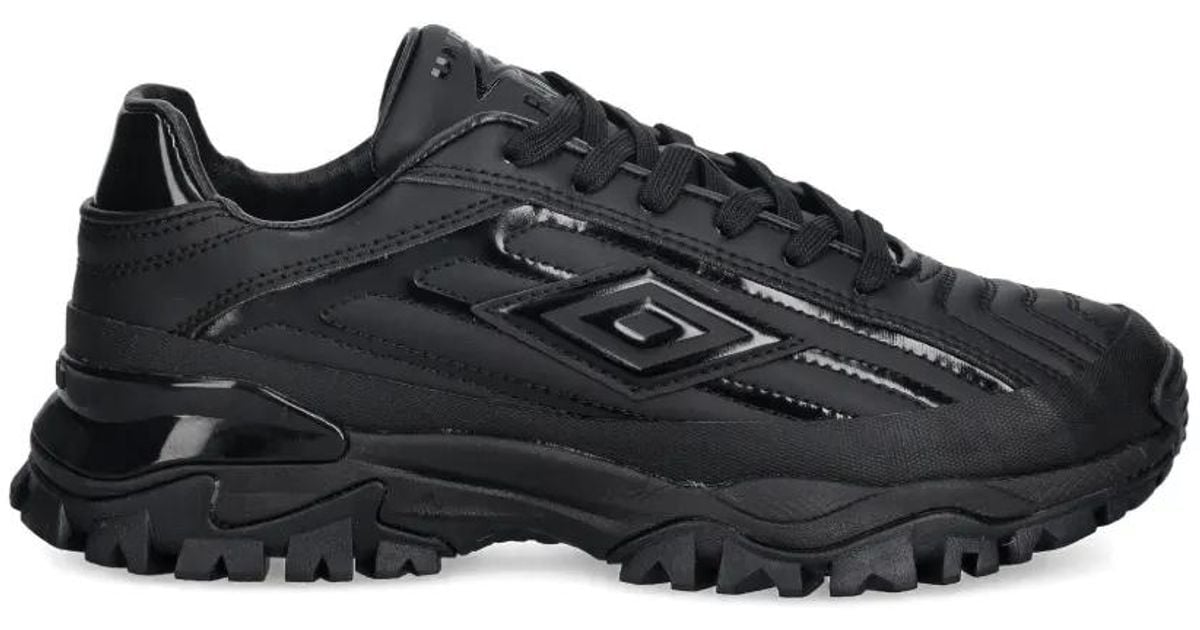 Rains X Umbro Logo-Detailed Sneakers in Black for Men | Lyst UK