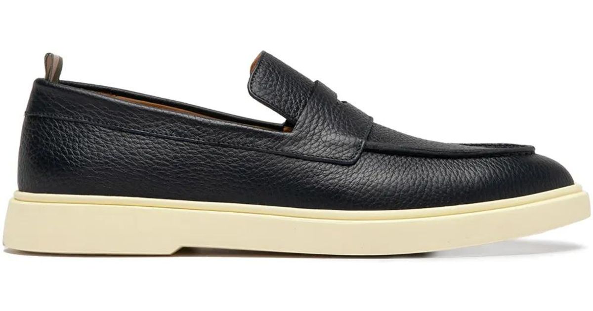 Officine Creative Bones 001 Loafers in Blue for Men | Lyst