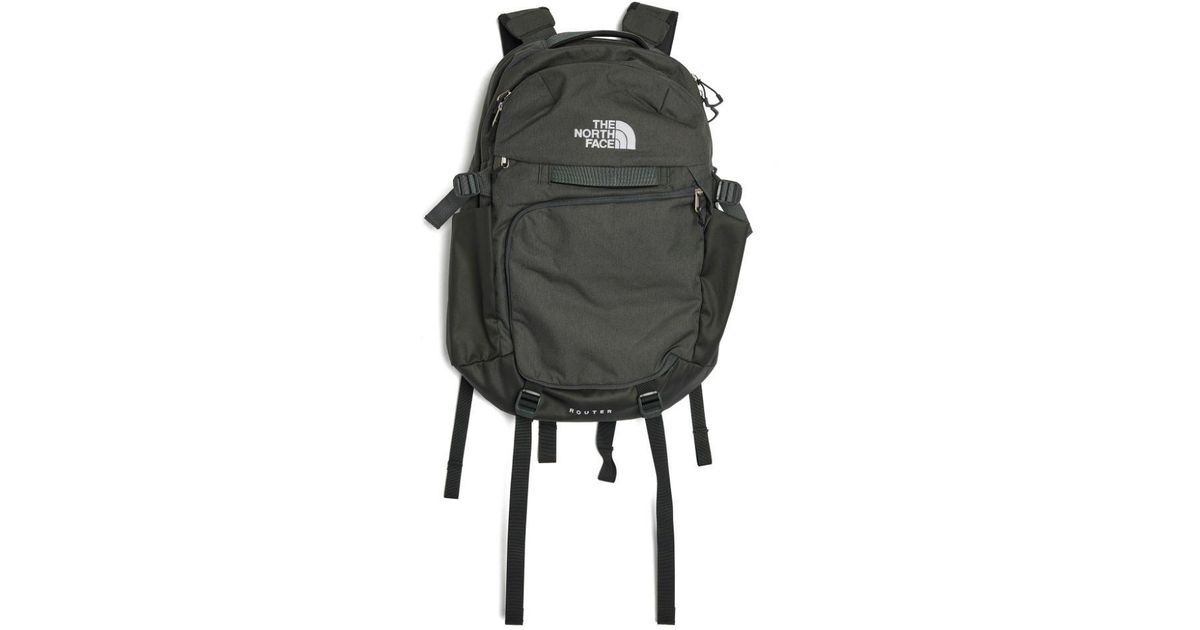 The North Face Router Backpack in Black | Lyst