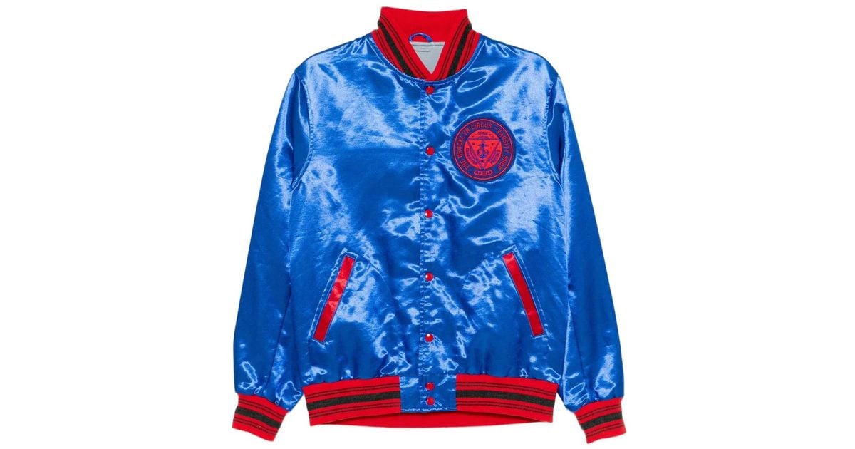 The Brooklyn Circus Varsity Bomber Jacket in Blue for Men | Lyst