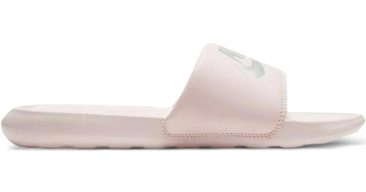 Nike Victori One "Barely Rose" Slides in Pink | Lyst UK