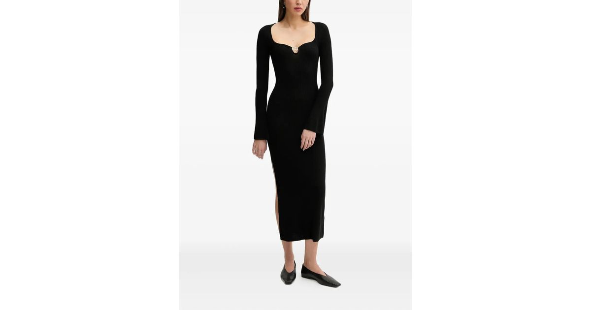 From Future Heart-Detail Dress in Black | Lyst UK