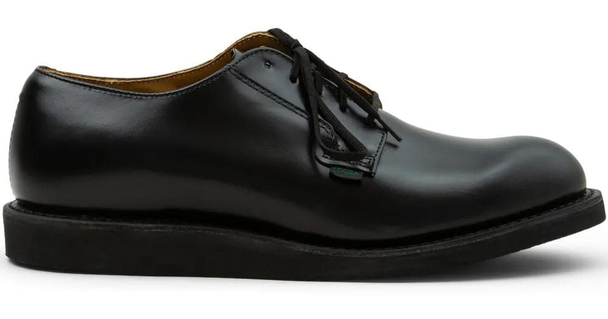 Red Wing 101 Postman Shoes in Black for Men | Lyst