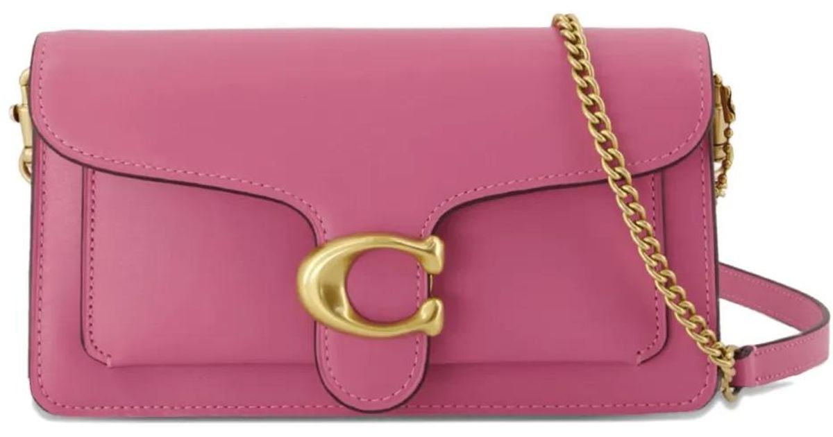 COACH Luxe Refined Tabby Crossbody Bag in Pink | Lyst UK