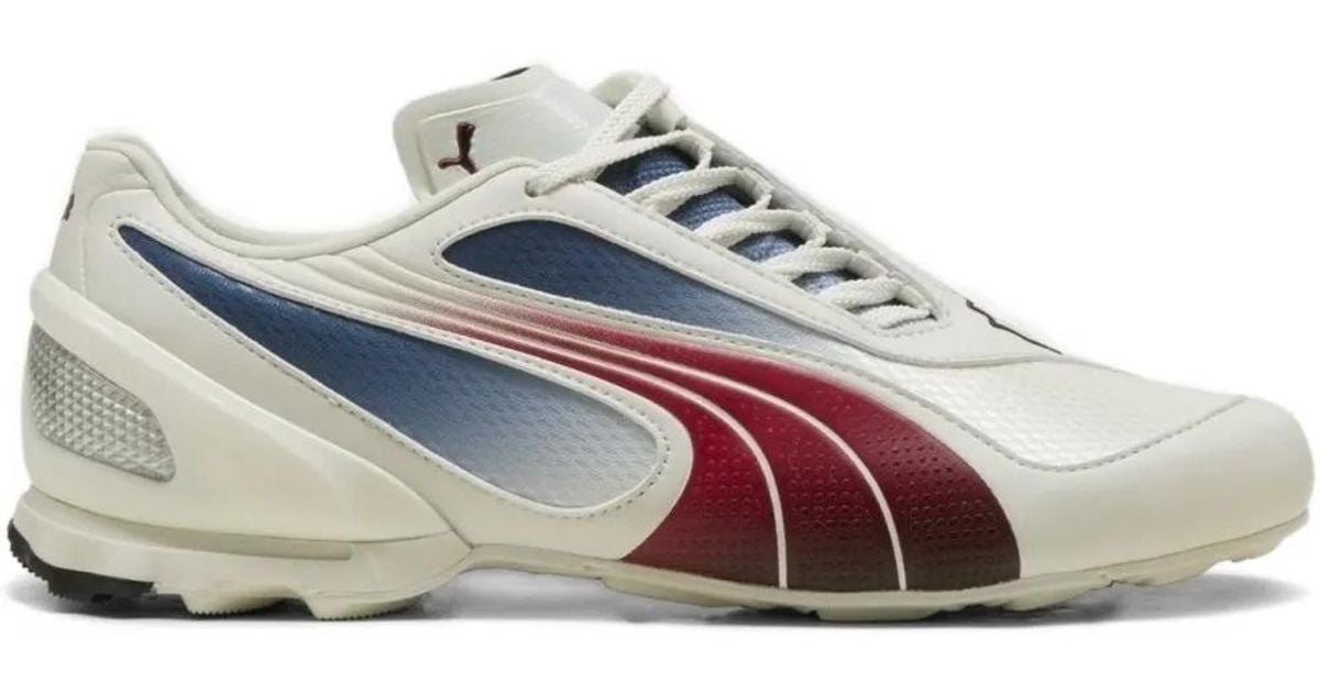 PUMA V-S1 Low-Top Sneakers in White | Lyst UK