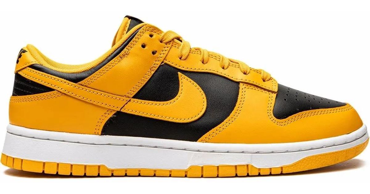 Nike Dunk Low "Goldenrod" Sneakers in Yellow | Lyst