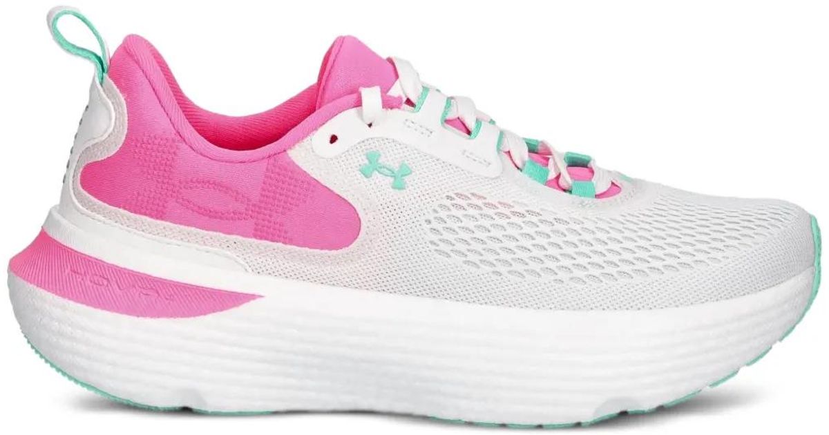 Under Armour Ua Infinite Pro 2 Mesh Sneakers in Pink | Lyst