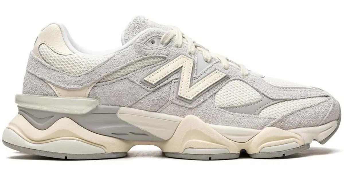 New Balance Baskets 9060 'Cream Leopard' in White | Lyst