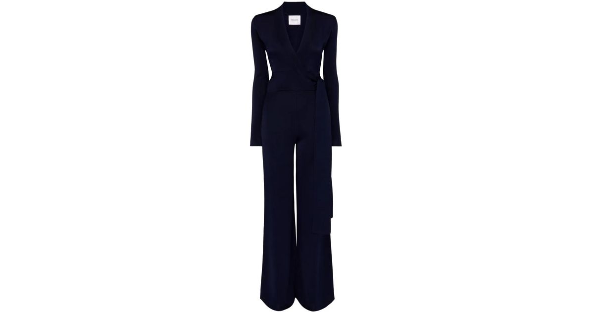 Galvan London Elemental Jumpsuit in Blue | Lyst
