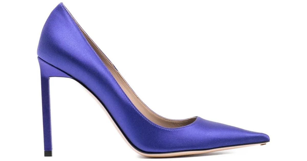 Tom Ford 85Mm Slik Pumps in Blue | Lyst