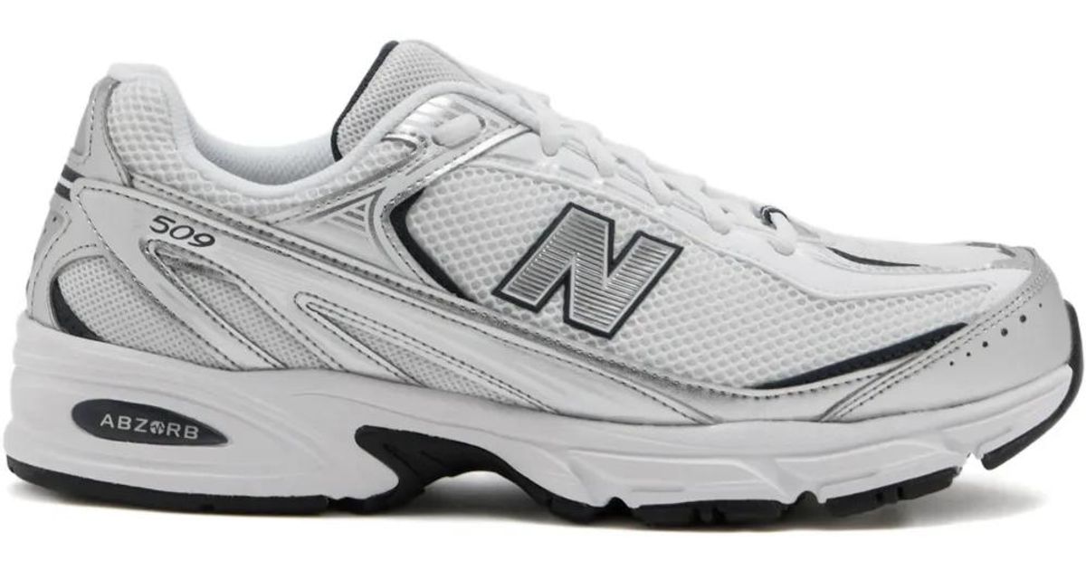 New Balance 509 Mesh Sneakers in White | Lyst UK