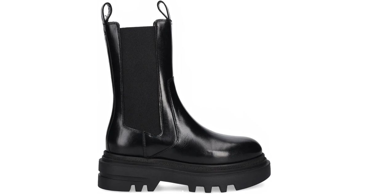AllSaints 55Mm Alex Pull-Tab Boots in Black | Lyst