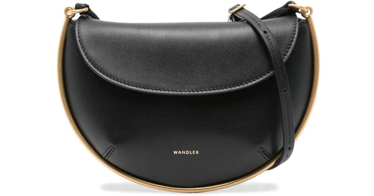 Wandler Mini Kate Cross Body Bag in Black | Lyst