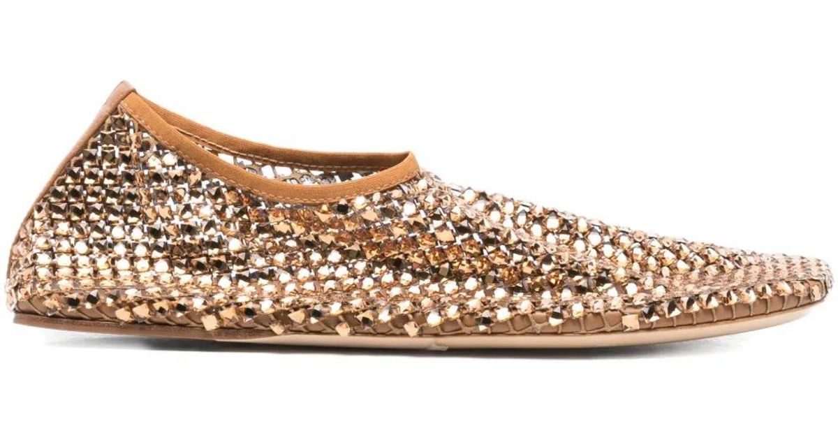 Christopher Esber Ballerines Minette in Natural | Lyst UK