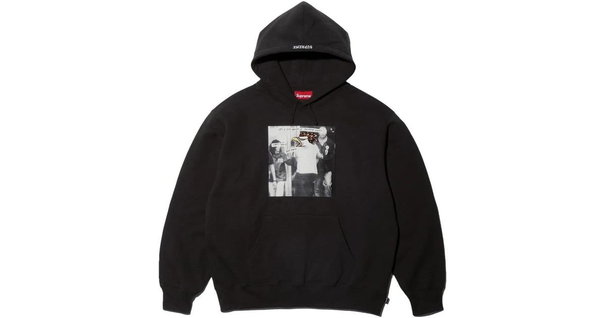 Supreme Antihero Hoodie in Black for Men | Lyst UK