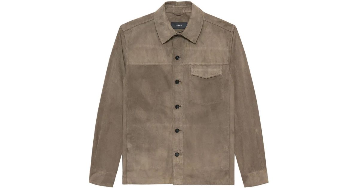 Arma Dillen Jacket in Brown for Men | Lyst UK
