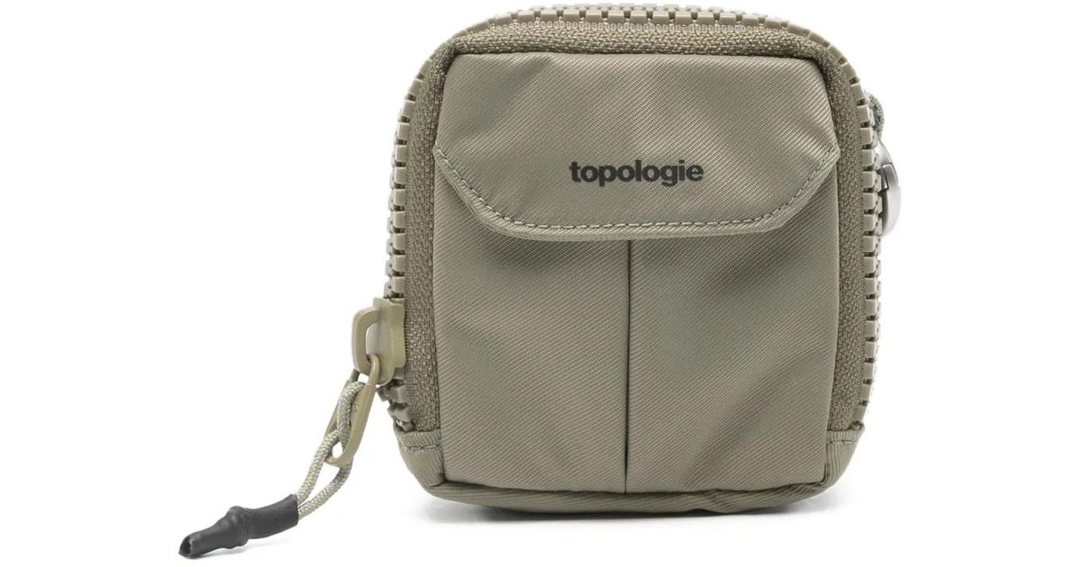 Topologie Mini Utility Sacoche Keyring Bag in Green for Men | Lyst