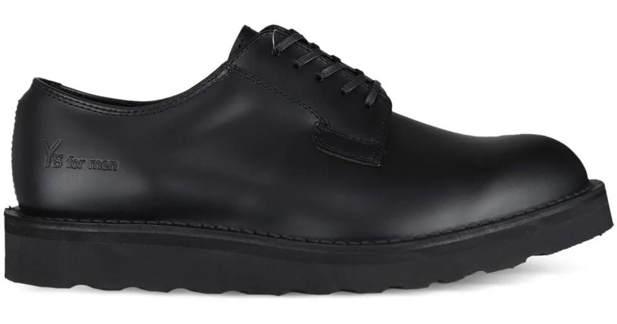Y's Yohji Yamamoto X Danner Postman Derby Shoes in Black for Men | Lyst UK