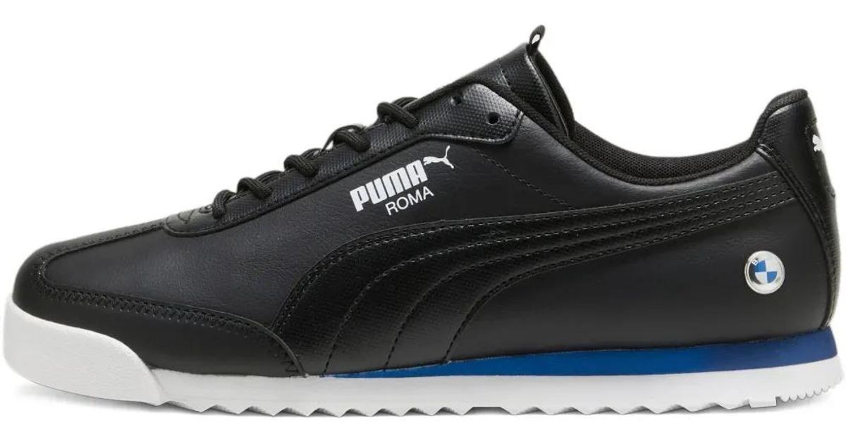 PUMA Roma Via Sneakers in Black for Men | Lyst UK