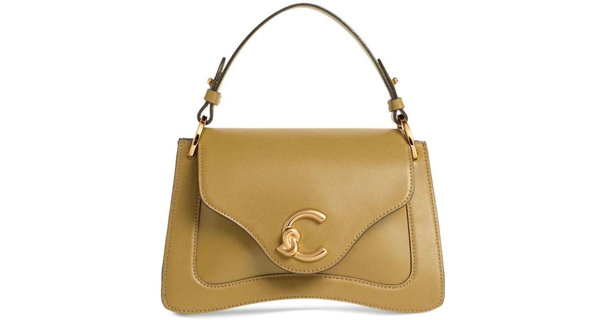 Coccinelle Small C-Me Logo-Plaque Tote Bag in Metallic | Lyst