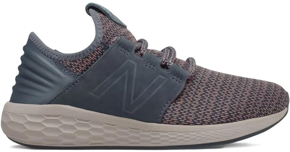 New Balance Fresh Foam Cruz V2 "Thunder Latte" Sneakers in Blue | Lyst