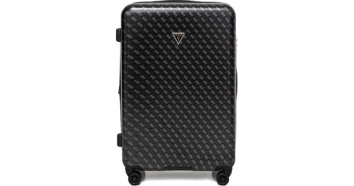 Guess Jesco Trolley Suitcase in Black | Lyst