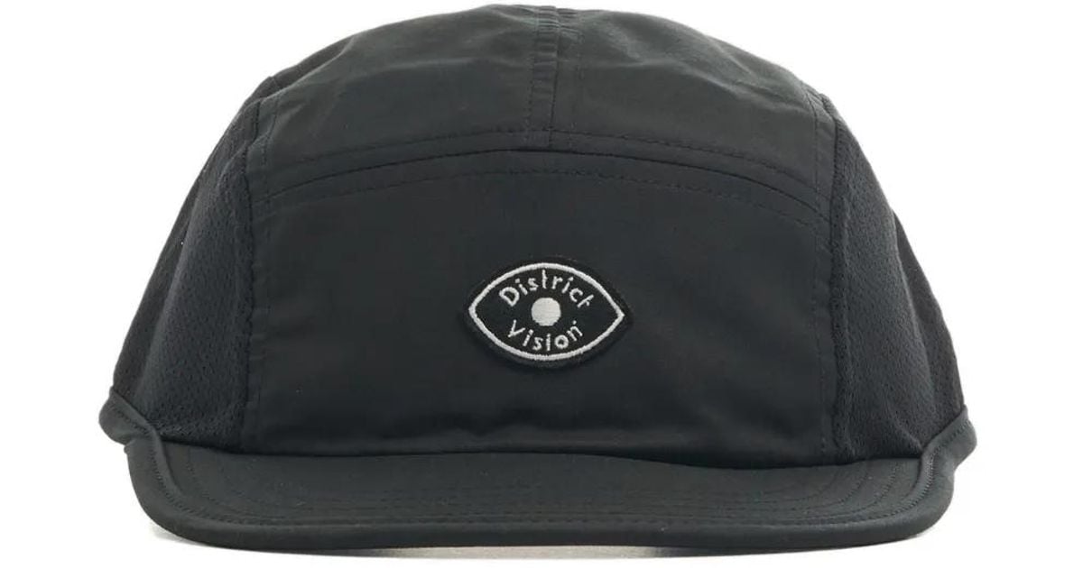 District Vision Mesh-Panel Cap in Black | Lyst UK