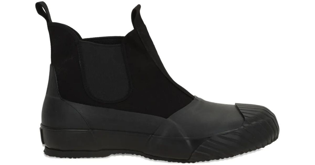 Moonstar Pull-Tab Boots in Black for Men | Lyst UK