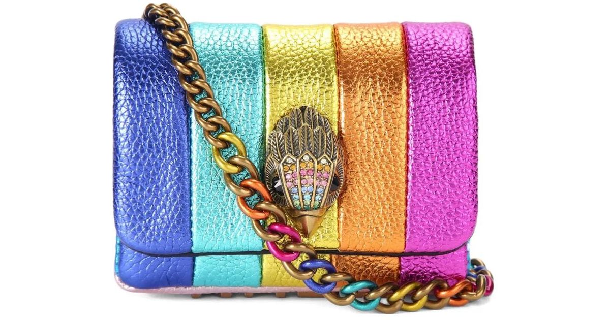 Kurt Geiger Kensington Kurt Mini Bag in Blue | Lyst UK
