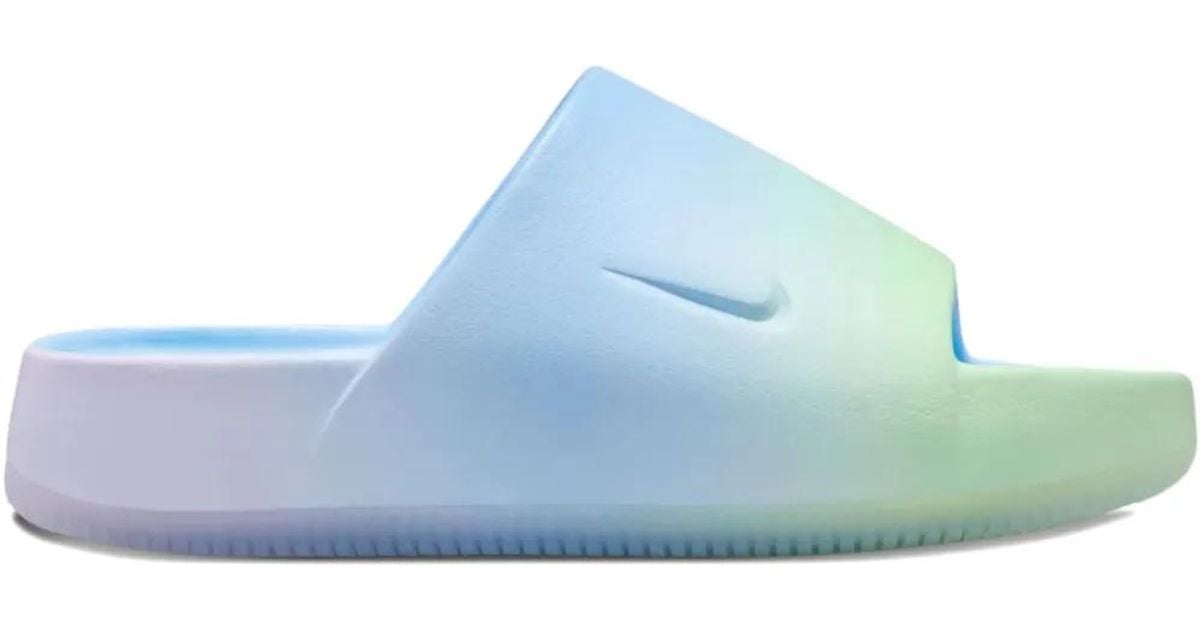 Nike Calm Se Slides in Blue | Lyst UK