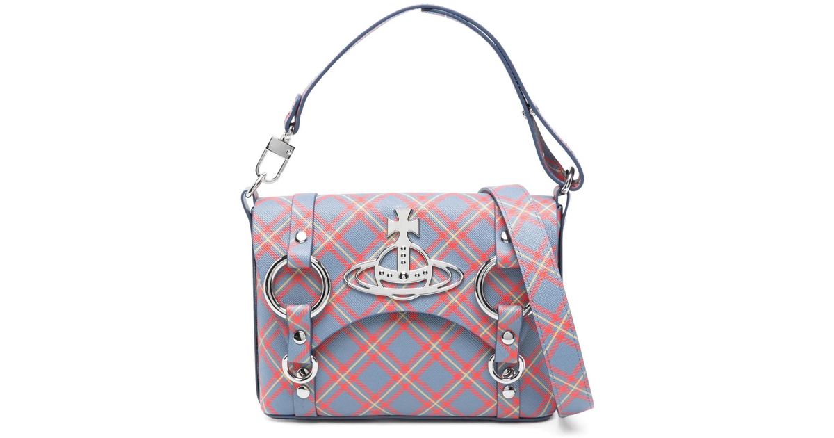 Vivienne Westwood Kim Cross Body Bag in Blue | Lyst