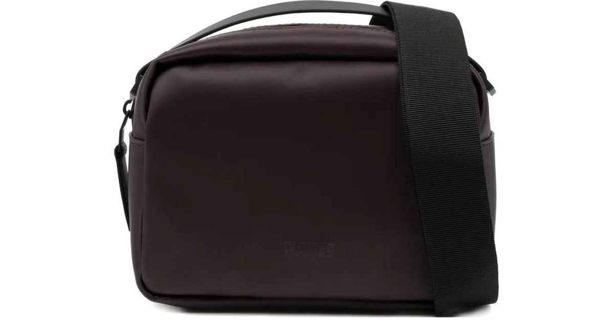 Rains Box Tote Bag in Black | Lyst UK