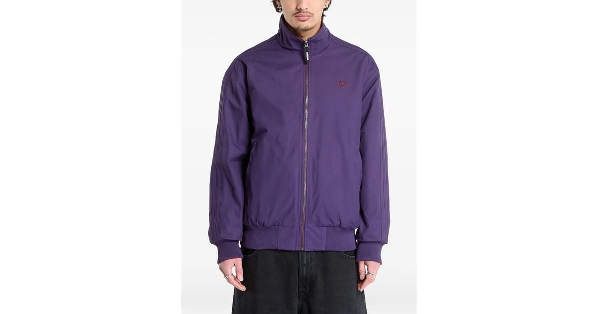 adidas Firebird Jacket in Purple for Men | Lyst UK