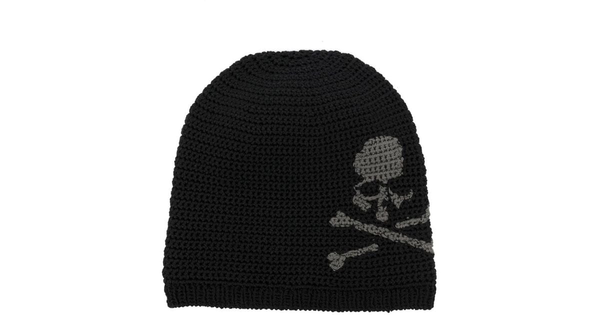 MASTERMIND WORLD Logo-intarsia Beanie in Black for Men | Lyst UK