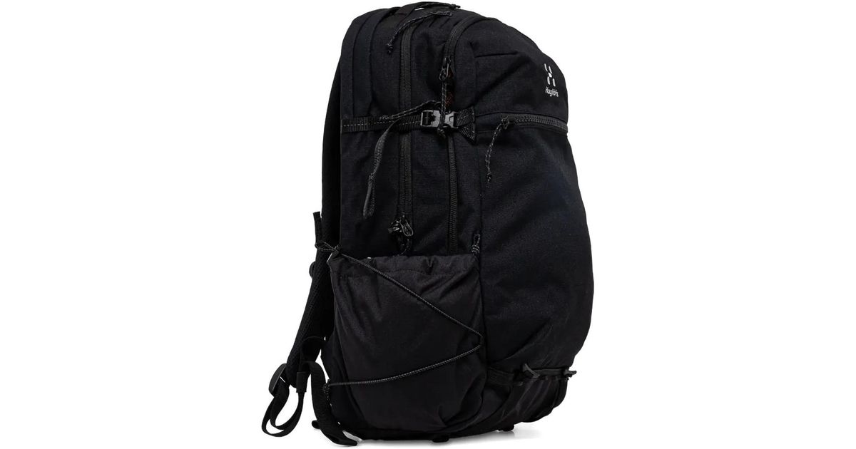 Haglöfs Jarve Zip-fatening Backpack in Black | Lyst UK