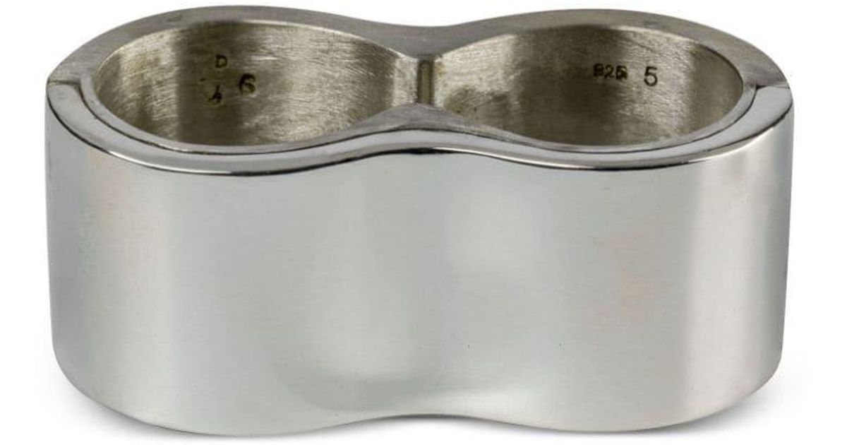 Parts Of 4 Sistema Contour Ring in Grey | Lyst UK