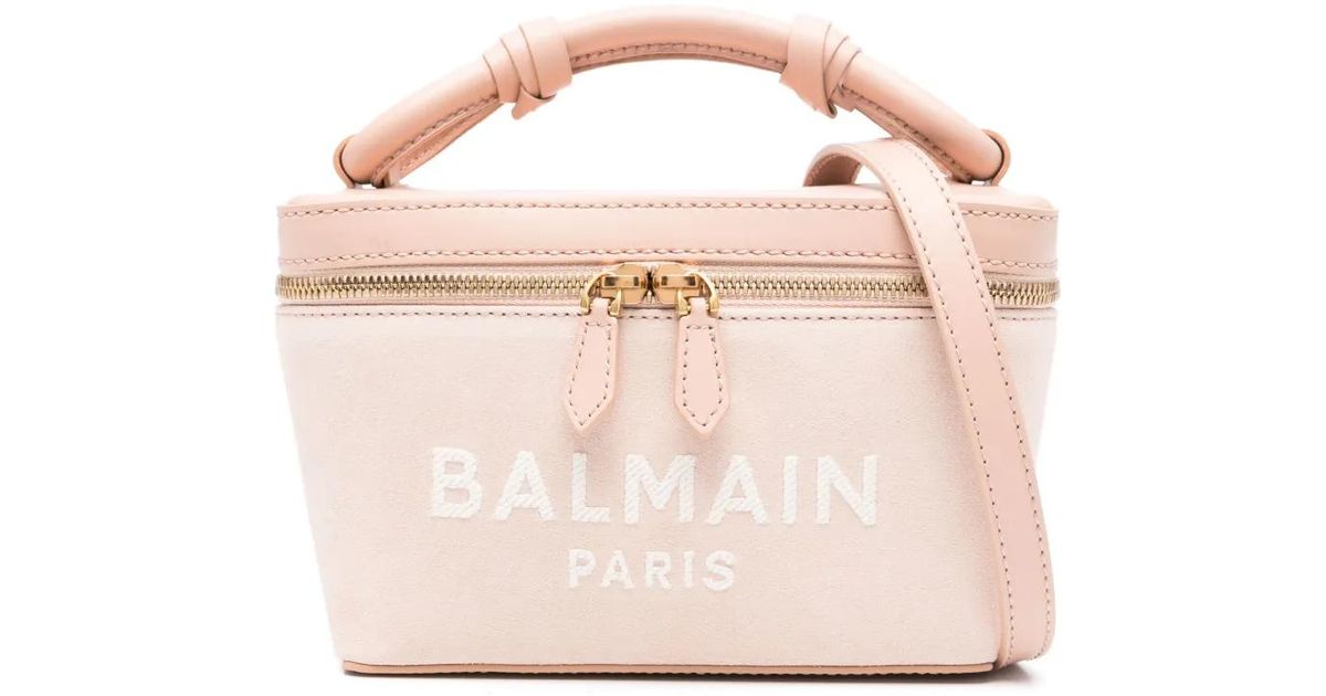 Balmain B-Army Tote Bag in Pink | Lyst UK