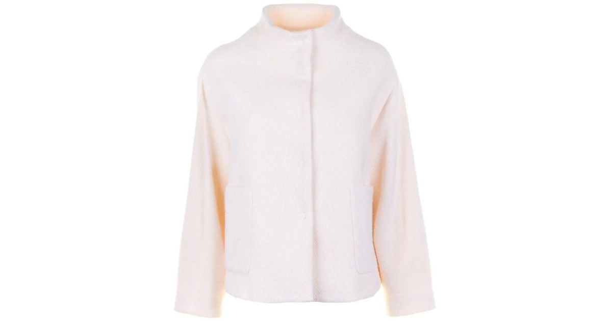 Cinque Pocket Vicario Jacket in White | Lyst UK