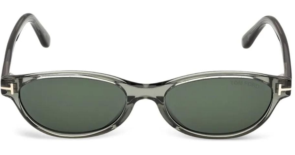 Tom Ford Chloe-02 Sunglasses in Green | Lyst UK