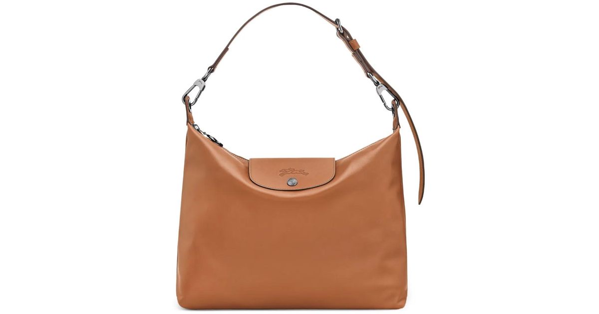 Longchamp Sac Porté Épaule Le Pliage Xtra À Fermeture Zippée in Brown ...