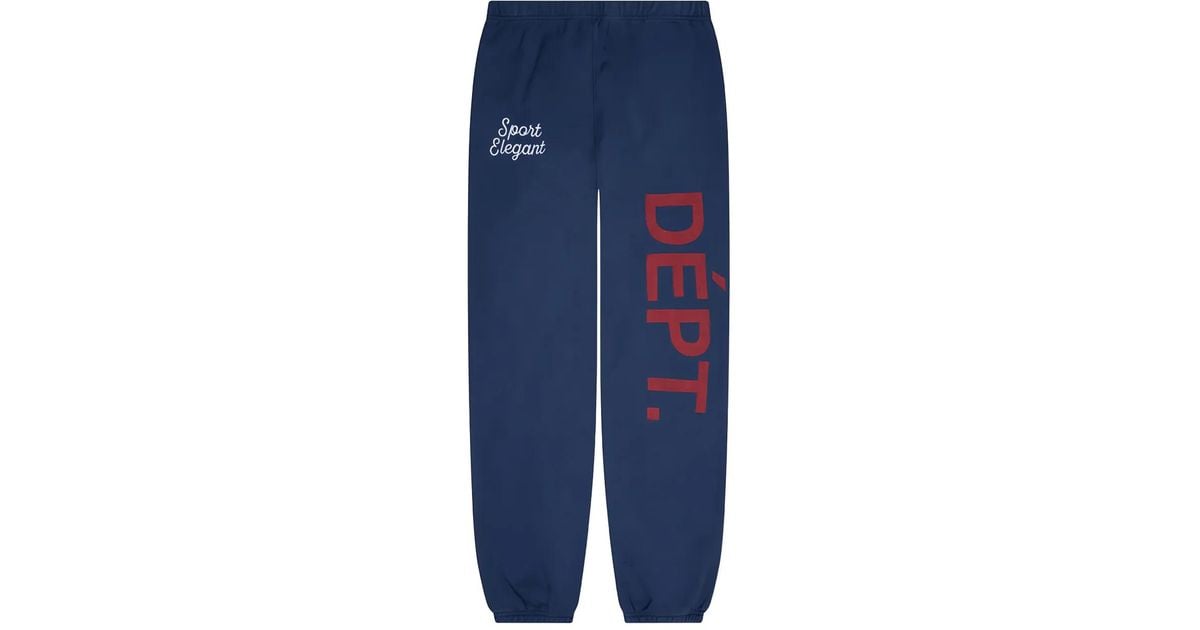 GALLERY DEPT. Pantalon De Jogging Team Dépt in Blue for Men | Lyst UK