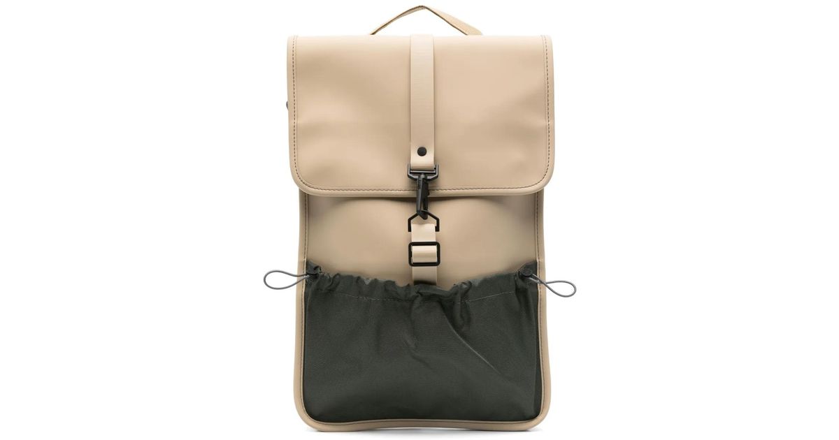 Rains Mini Mix Backpack in Natural | Lyst