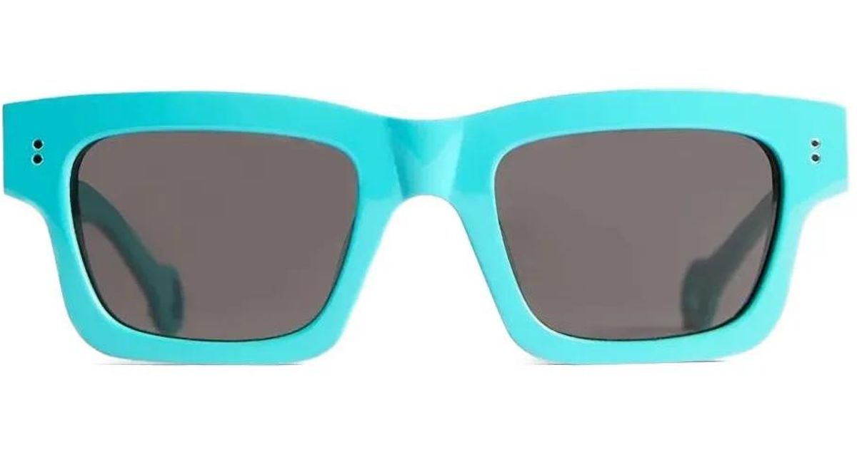 JW Anderson Jwa02 Rectangle-Frame Sunglasses in Blue | Lyst UK