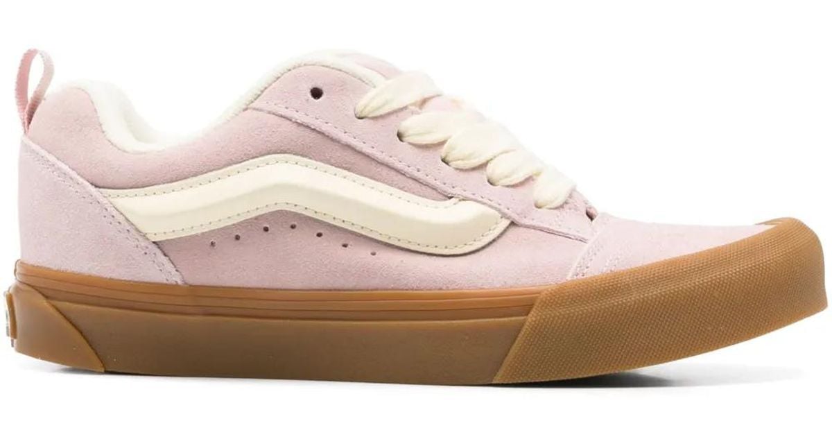 Vans Knu Skool Sneakers in Pink for Men | Lyst