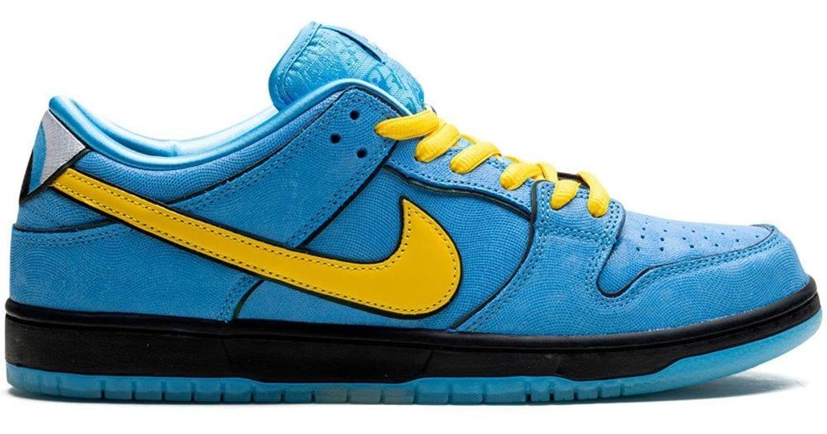Nike X Powerpuff Girls Sb Dunk "Bubbles" Sneakers in Blue | Lyst Canada