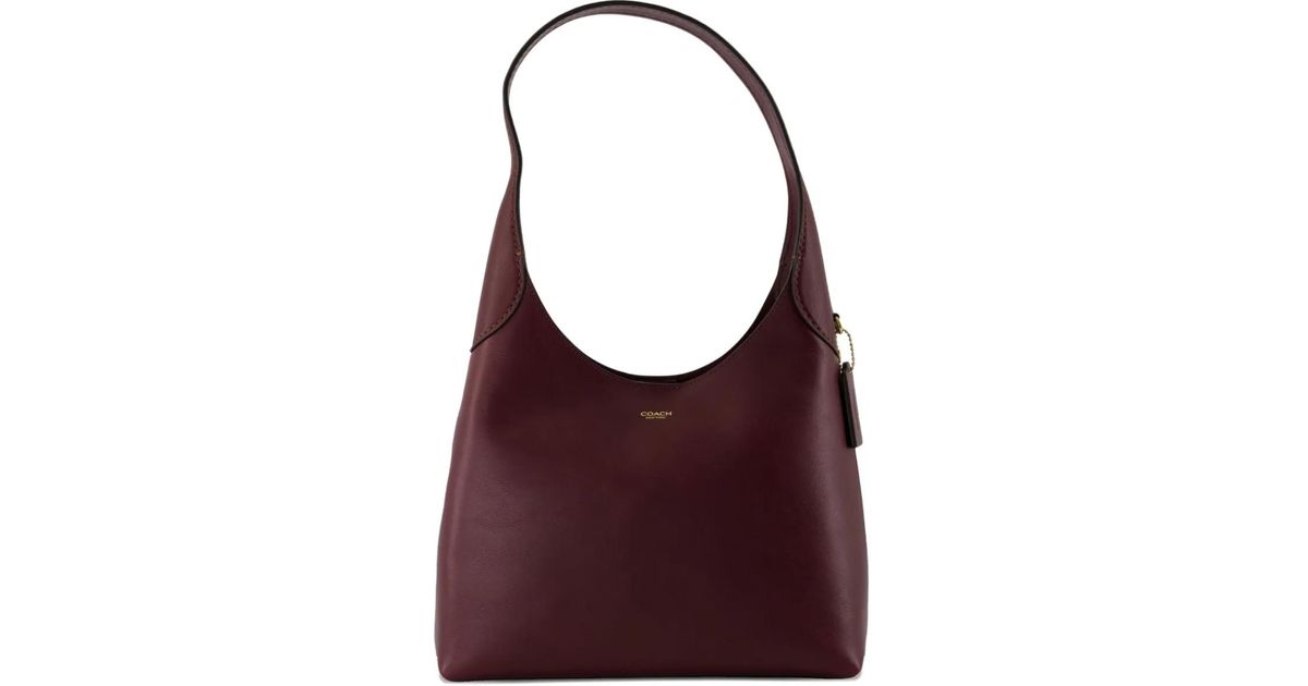 COACH Brooklyn 28 Shoulder Bag in Purple | Lyst UK